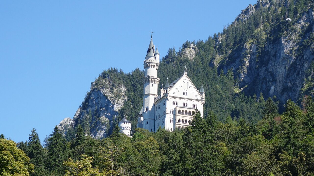 Map Of Bavarian Castles Neuschwanstein Hohenschwangau